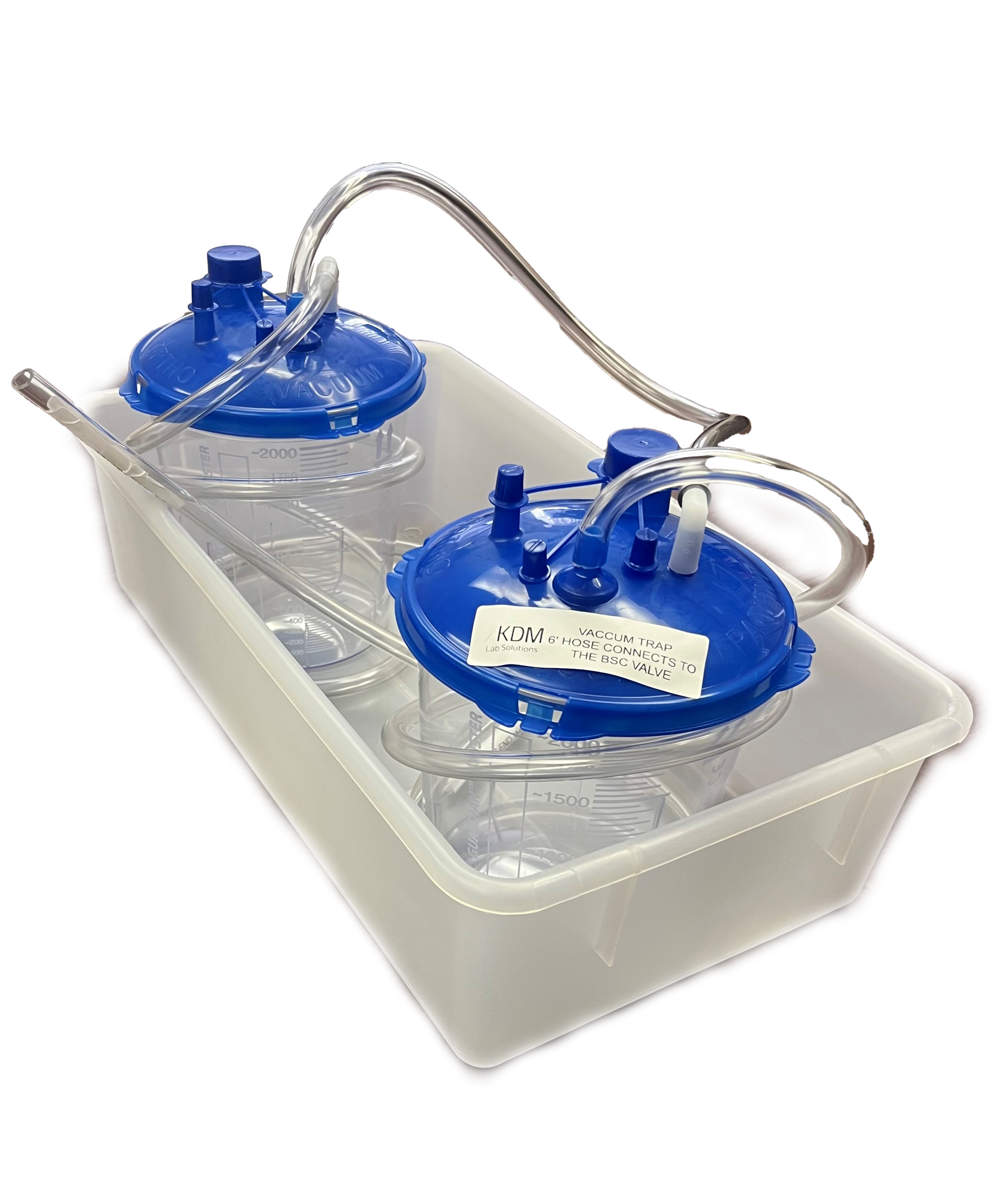 Vacuum Trap Kit (2 trap System) for use with Biosafety Cabinets – KDM ...
